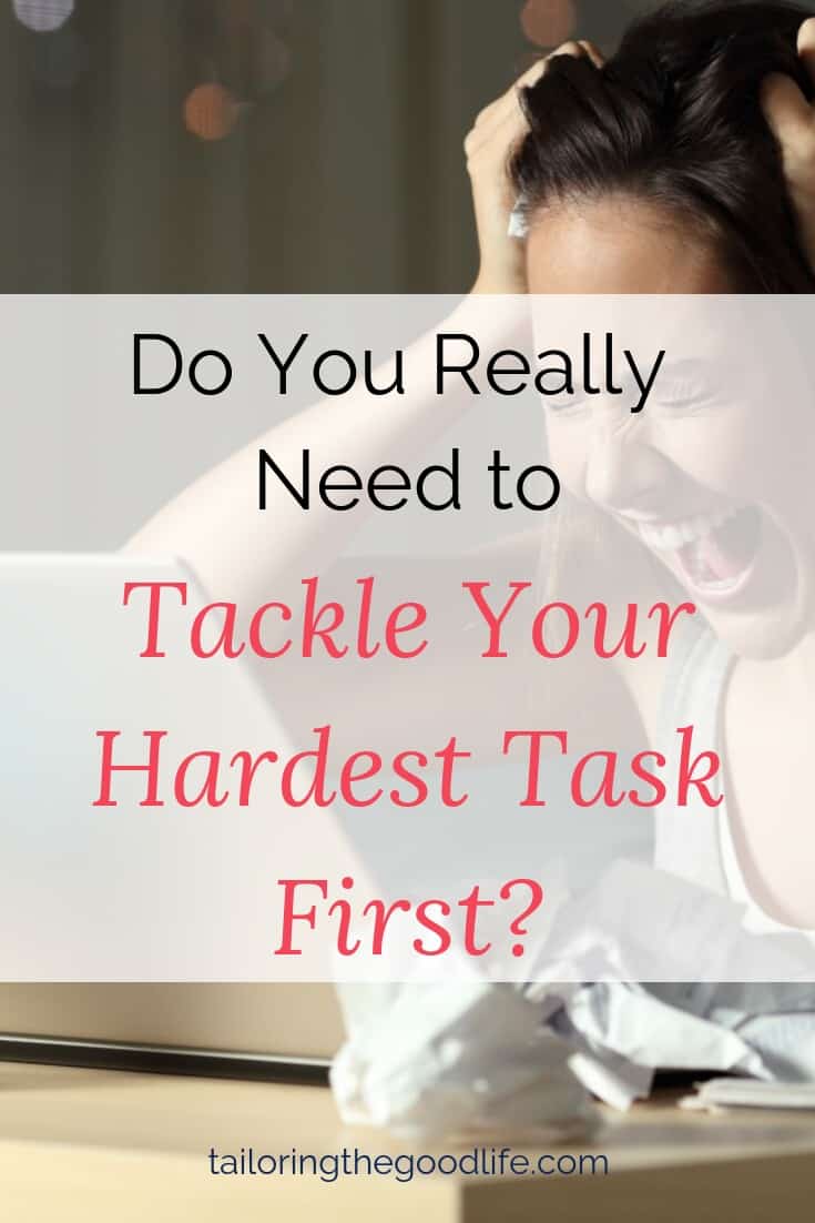Do You Really Need to Tackle Your Hardest Task First?