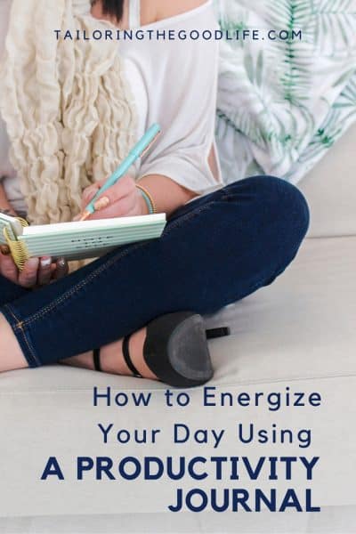 How to Energize Your Day Using a Productivity Journal
