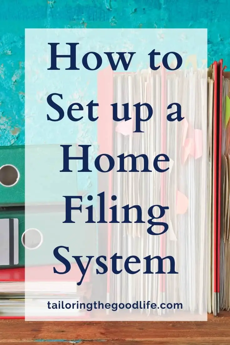 How to set up a home filing system in 4 easy steps